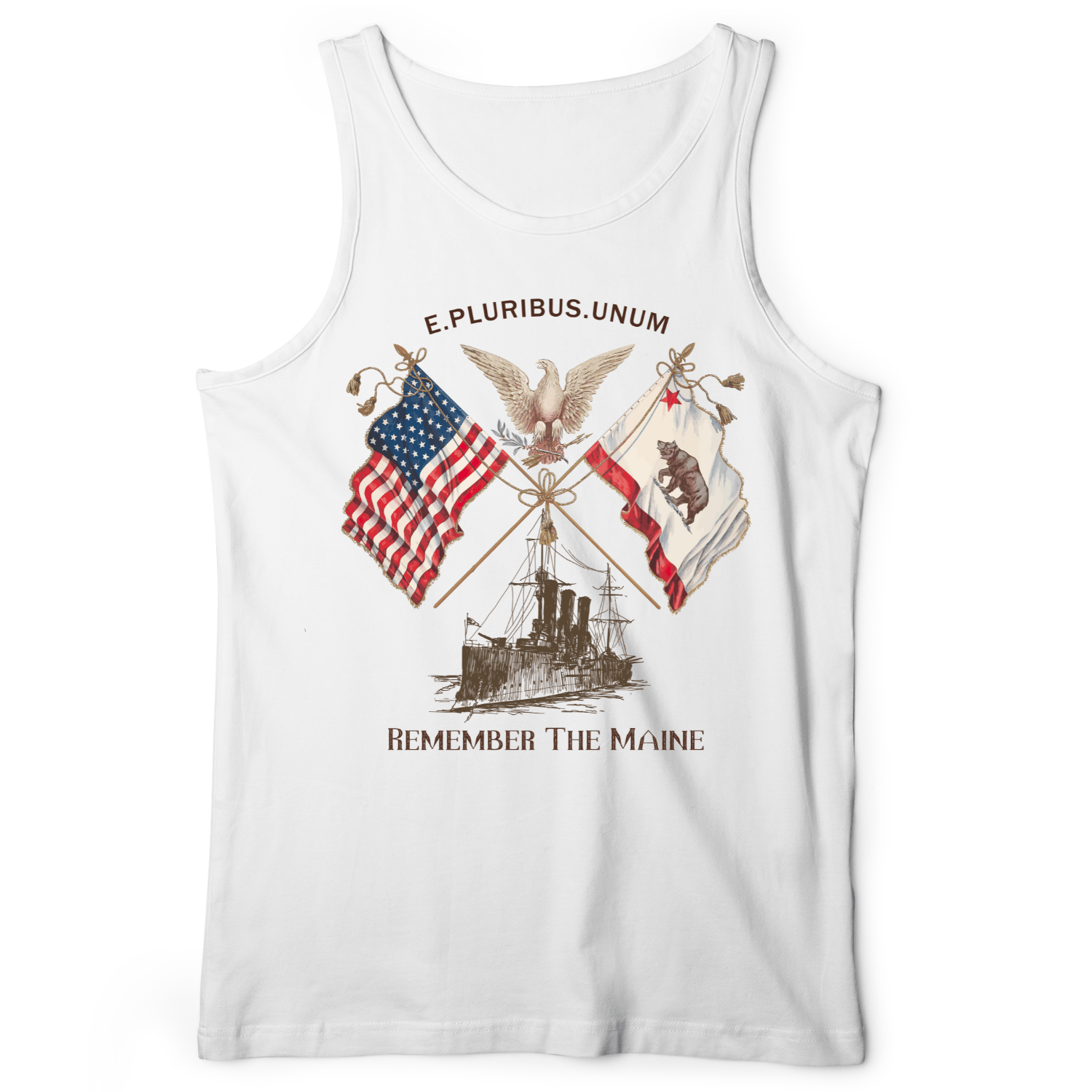 Remember The Maine Tank – HistoreeTees