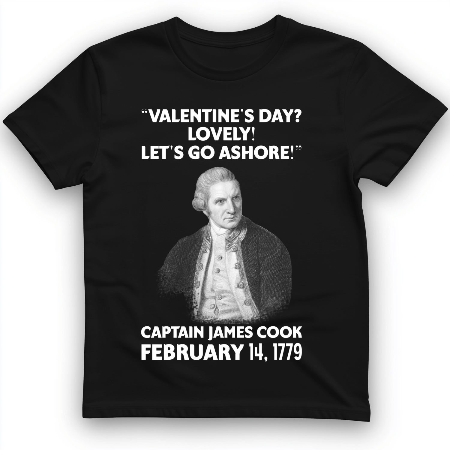 Captain Cook T-Shirt – HistoreeTees
