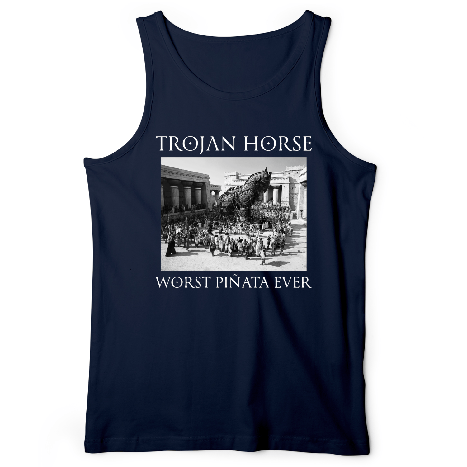 Trojan Horse Pinata Tank HistoreeTees